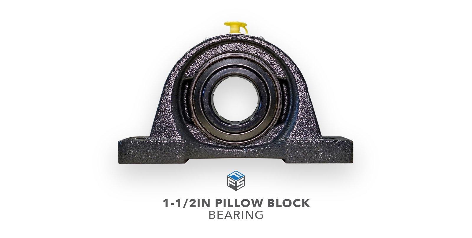 1-1/2IN Pillow Block Bearing - Foam Fab Supply