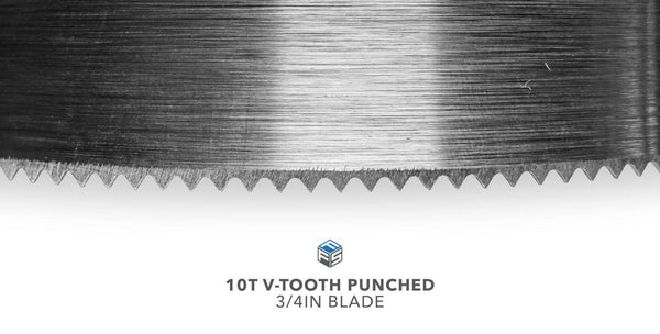 3/4IN - 10T V-Tooth Punched Blade - Foam Fab Supply