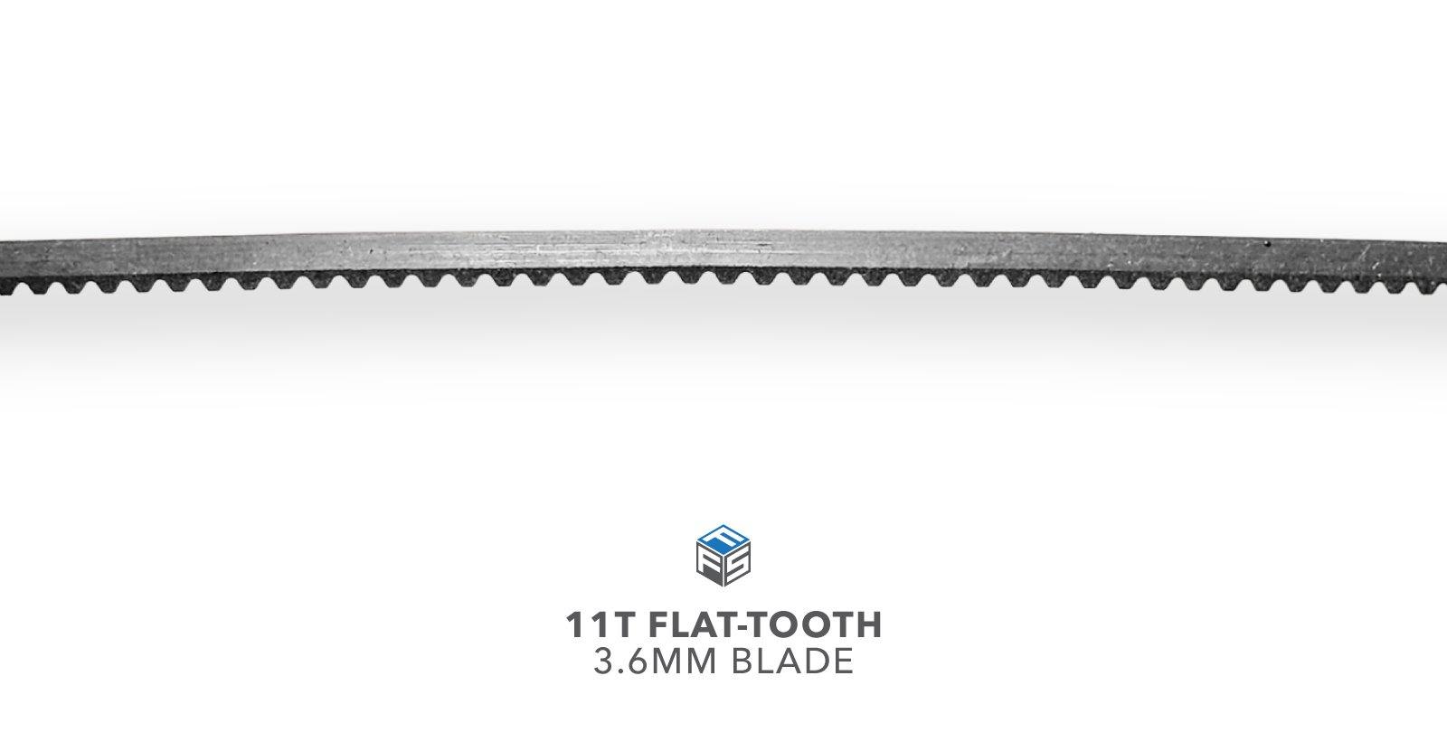 3.6MM - 11T Flat-Tooth Blade - Foam Fab Supply
