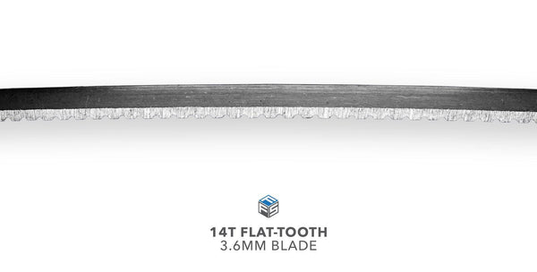 3.6MM - 14T Flat-Tooth Blade - Foam Fab Supply