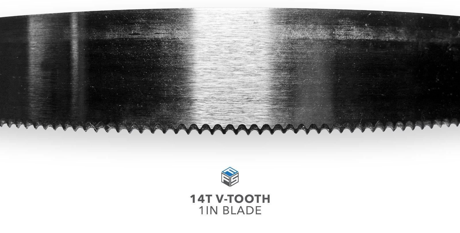 1IN - 14T V-Tooth Blade - Foam Fab Supply