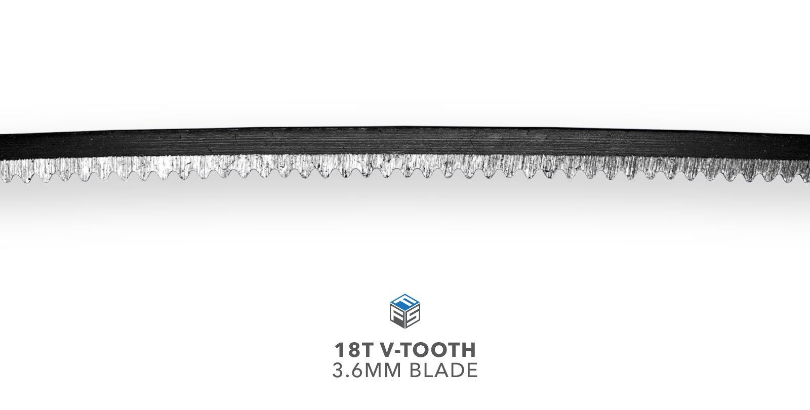 3.6MM - 18T V-Tooth Blade - Foam Fab Supply