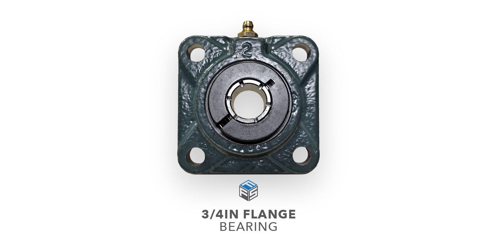 3/4IN Flange Bearing - Foam Fab Supply