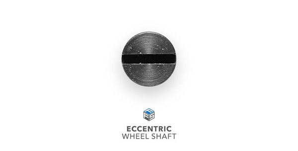 Eccentric Wheel Shaft - Foam Fab Supply