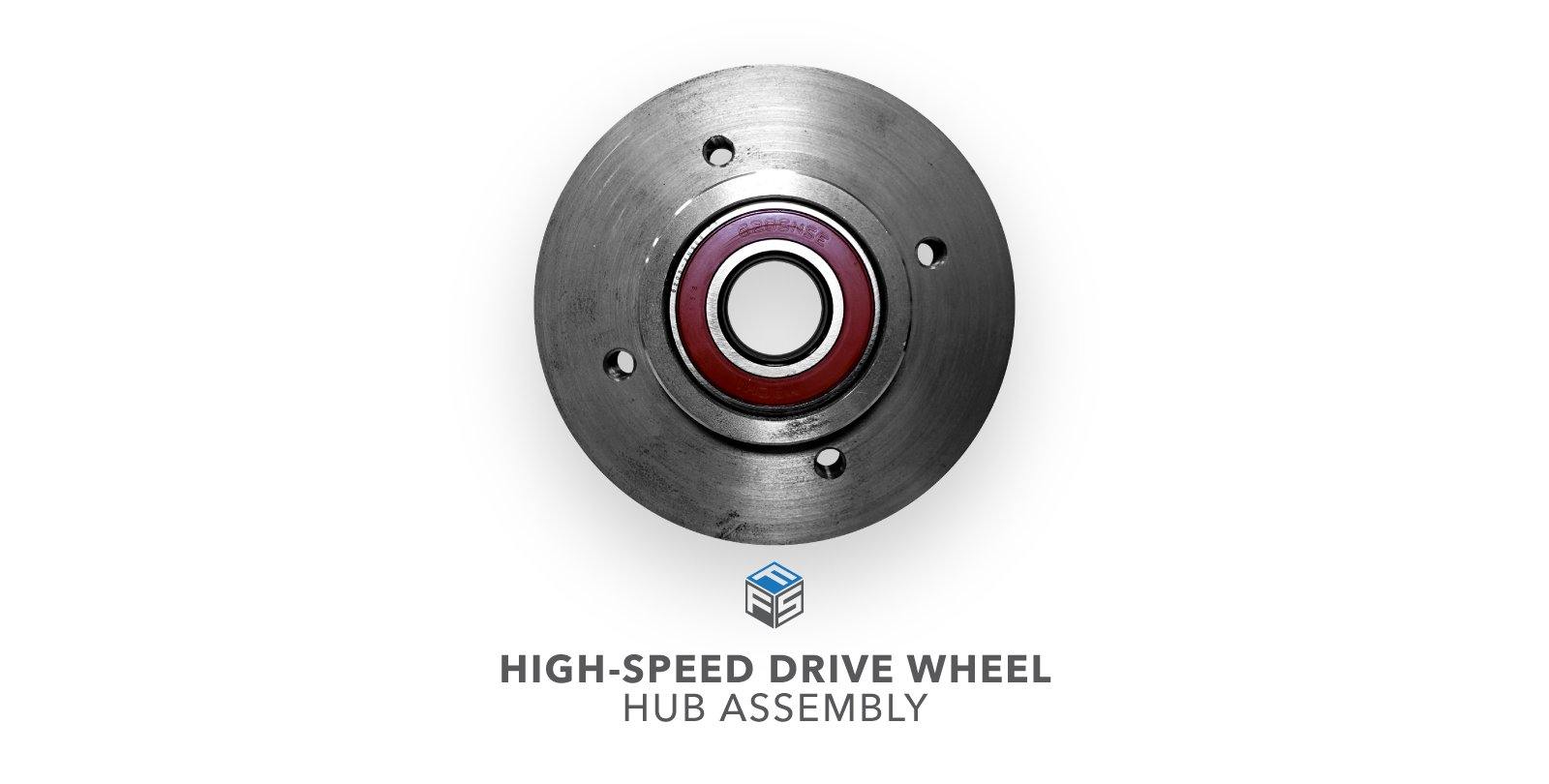 High-Speed Drive Wheel Hub Assembly - Foam Fab Supply