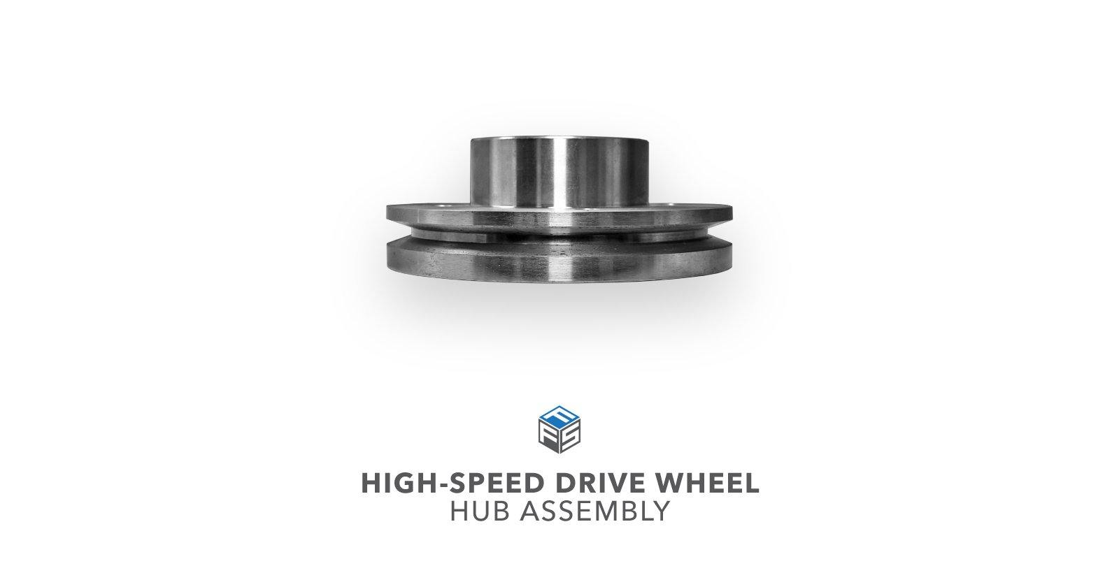 High-Speed Drive Wheel Hub Assembly - Foam Fab Supply