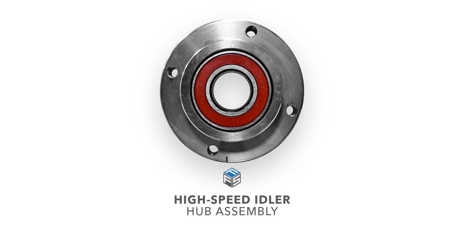 High-Speed Idler Hub Assembly - Foam Fab Supply