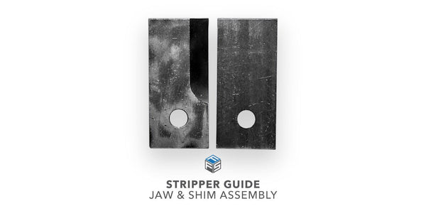 Stripper Guide Jaw & Shim Assembly - Foam Fab Supply