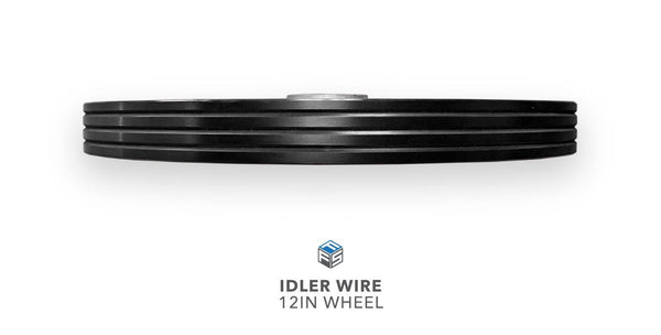 12IN Wheel - Wire Idler - Foam Fab Supply