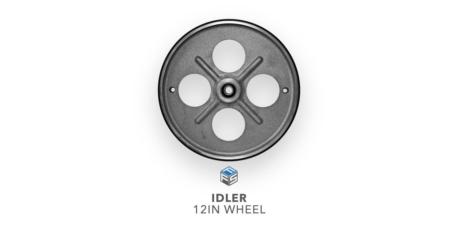 12IN Wheel - Idler - Foam Fab Supply